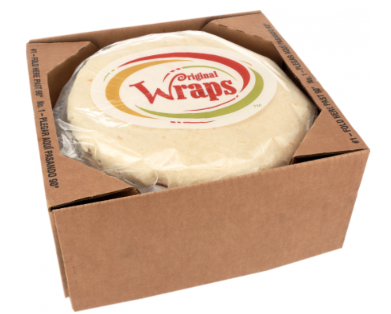 José Santiago Home Delivery. WHITE ORIGINAL WRAPS MEXICAN ORIGINAL