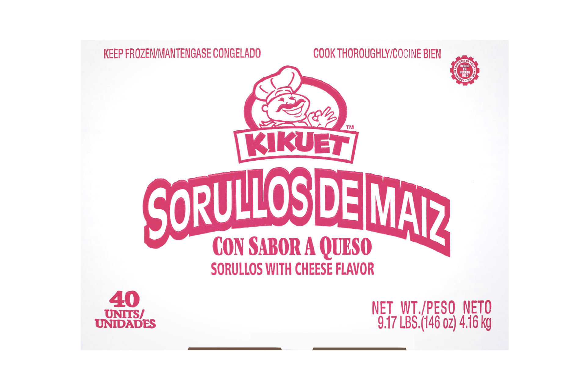 José Santiago Home Delivery. SORULLO MAIZ CON QUESO TITAN